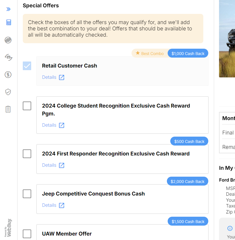 New Feature: Incentives Reimagined
